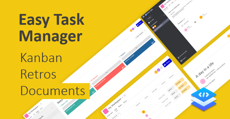 Easy Task Manager Template | Bubble